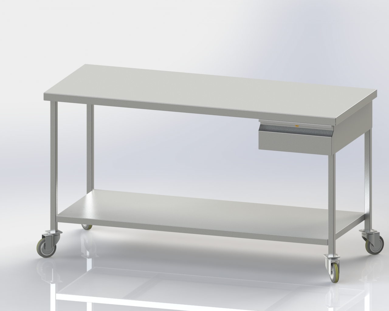 Mobile Table – Sharda Steel Manufacturer of Professional kitchen Equipment