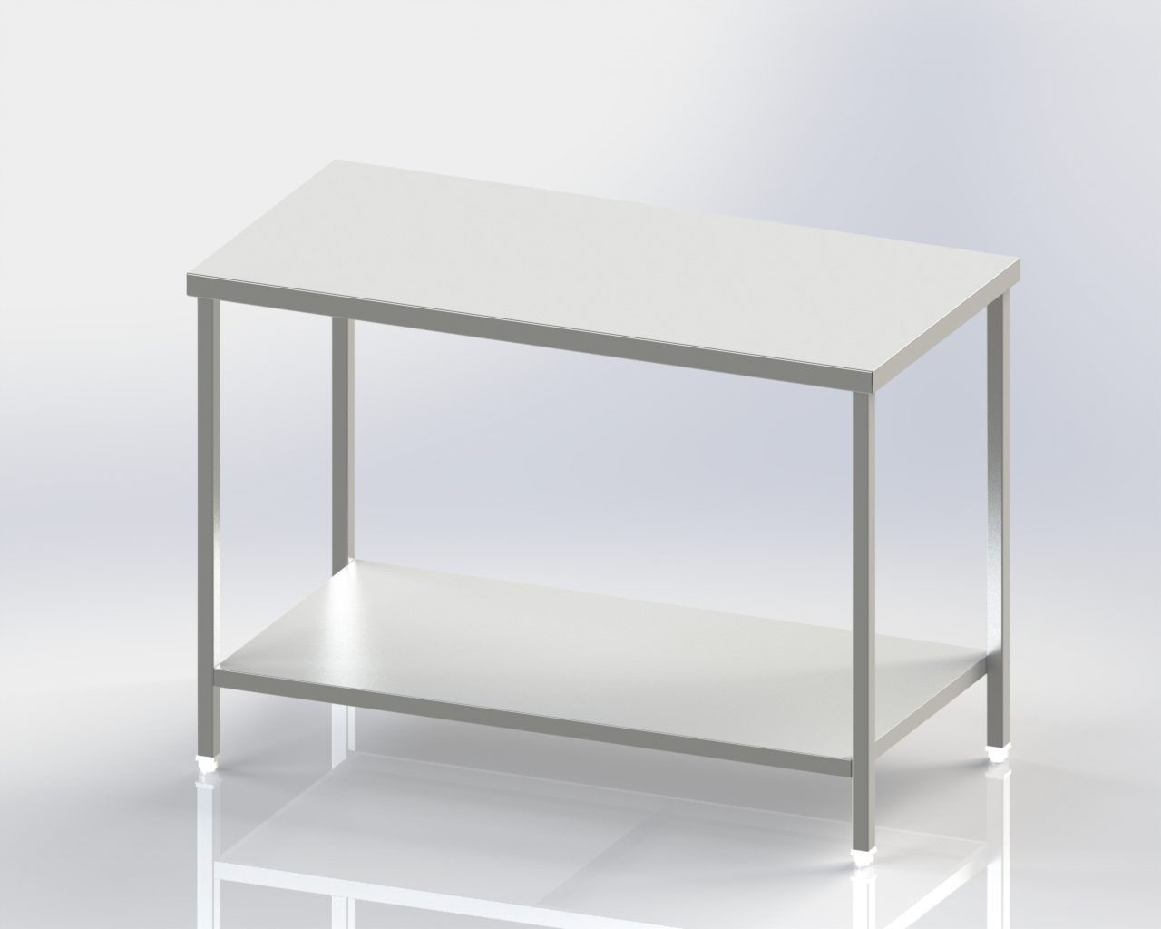Work Table without Backsplash – Sharda Steel Manufacturer of ...